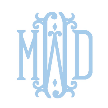 Vienna Monogram – The Frilly Frog